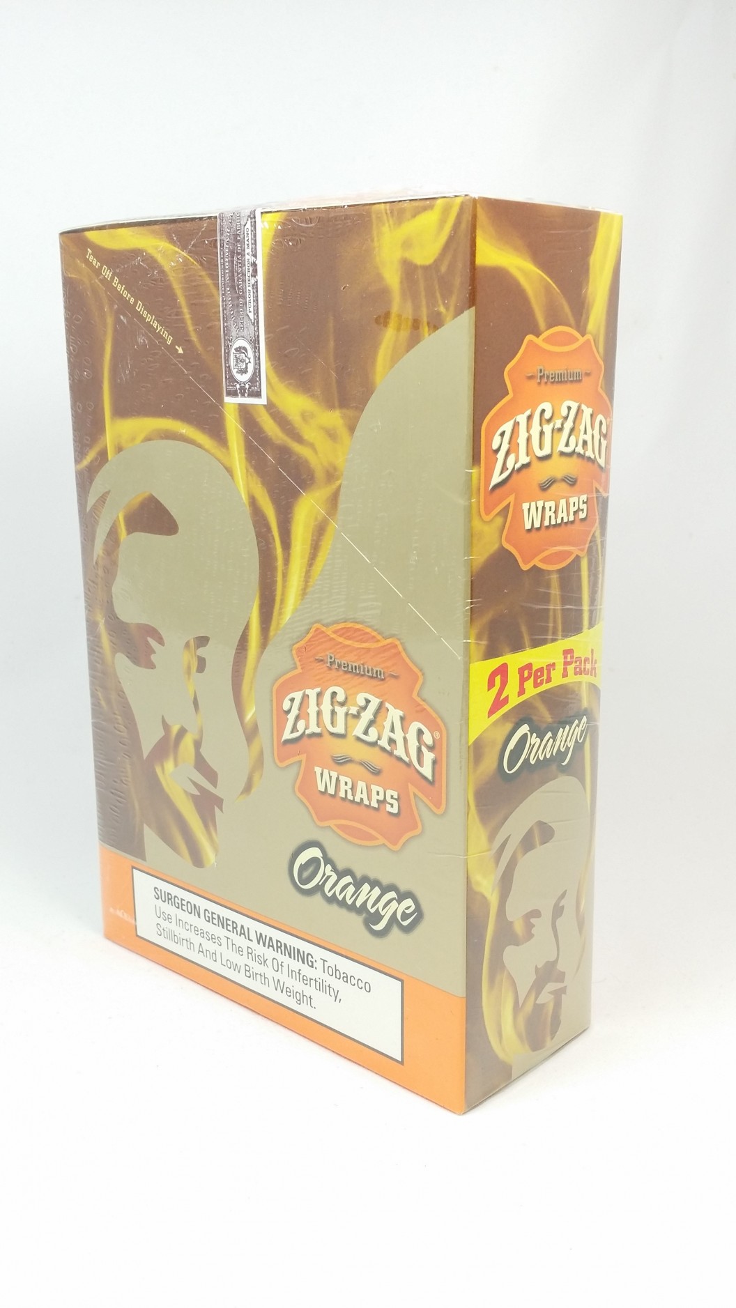 Zig-Zag Cigar Wraps 25ct Orange – Tabb Tobacco