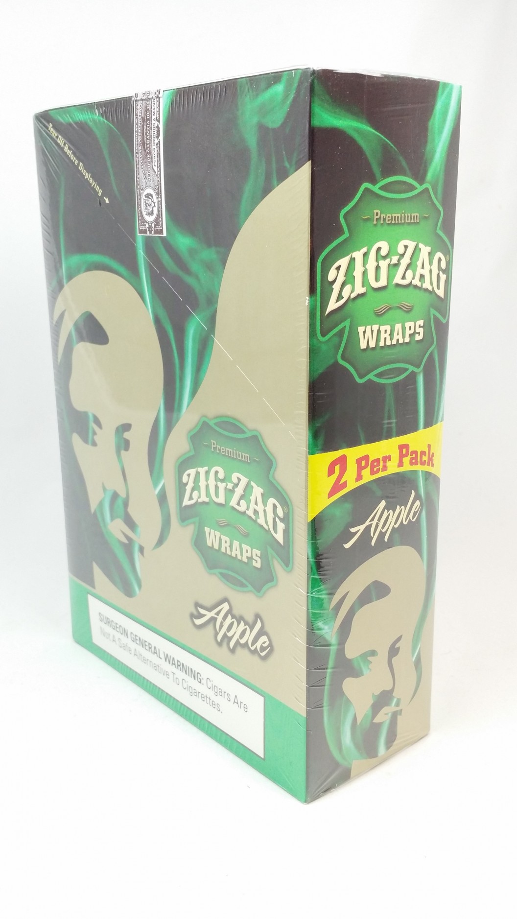 Zig-Zag Cigar Wraps 25ct Apple – Tabb Tobacco