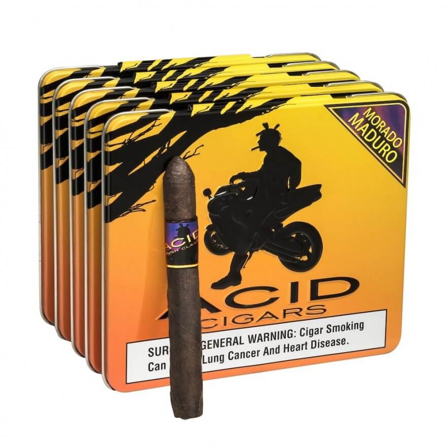 Acid Krush Cigarillos Morado Maduro – Tabb Tobacco